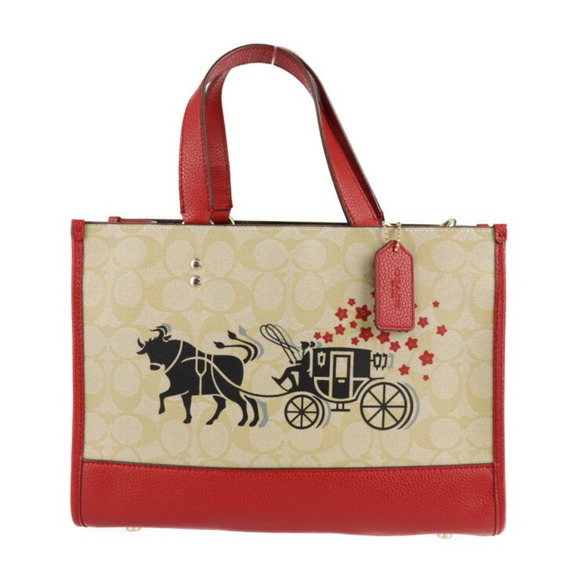 Coach | Bags | Coach Dempsey Carryall Signature Handbag C281 Pvc ...